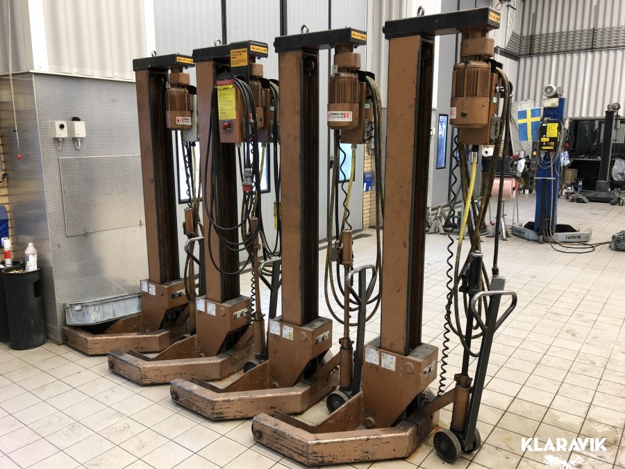 Enpelarlyft Hetra RG-6-16G 4st