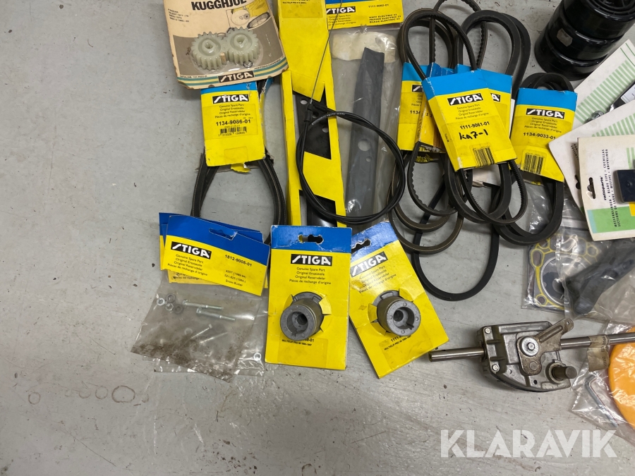 Diverse reservdel, Ronneby, Klaravik auktioner