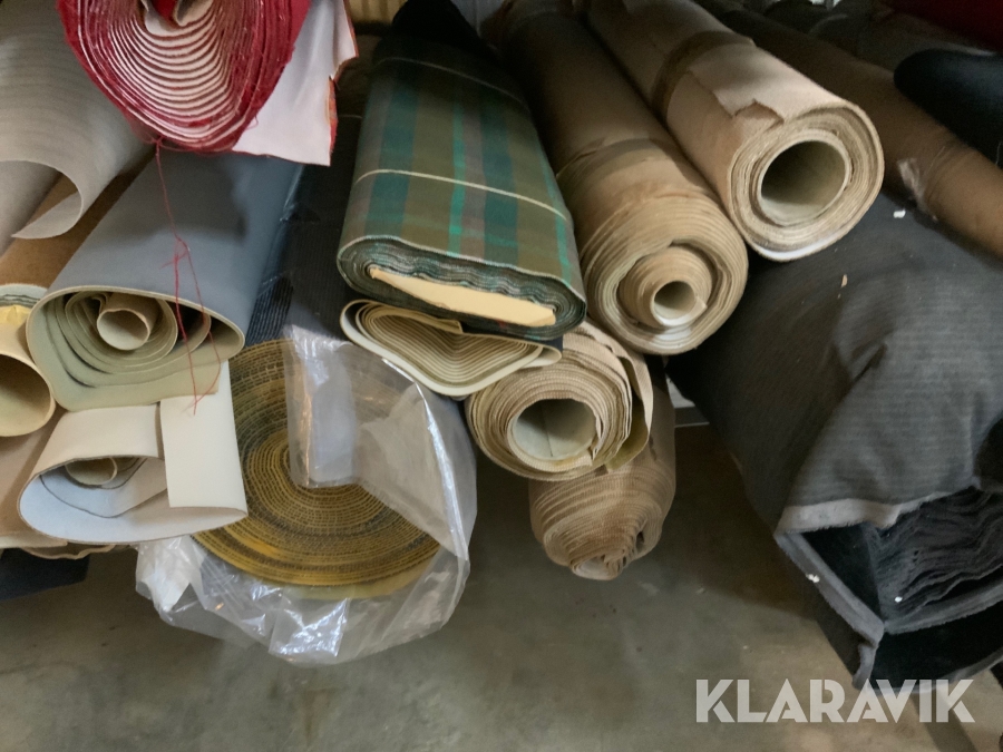 Tyger för bilinredning Volvo, Götene, Klaravik auktioner