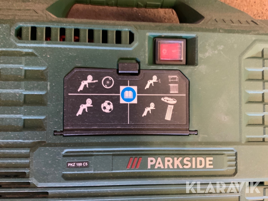 Kompressor Parkside Pkz180C5, Karlskoga, Klaravik auktioner