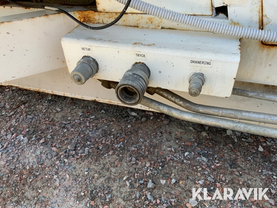 Mobil 2fackskomprimator Garfen för fordonsmontage