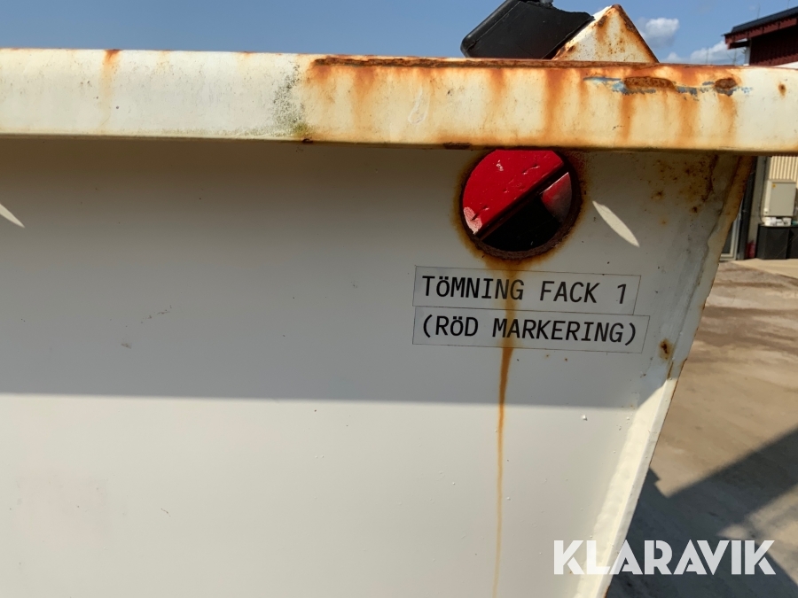 Mobil 2fackskomprimator Garfen för fordonsmontage