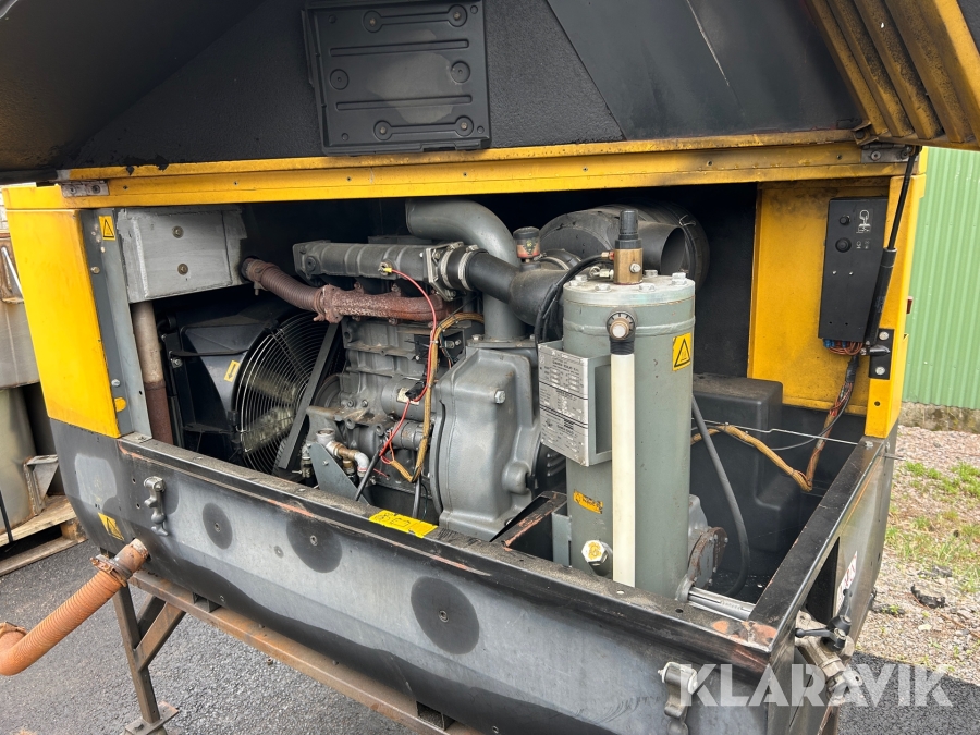 Kompressor Atlas Copco XAS66, Varberg, Klaravik auktioner