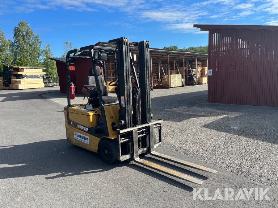 Eltruck CAT EP18KT, Lindesberg, Klaravik auktioner