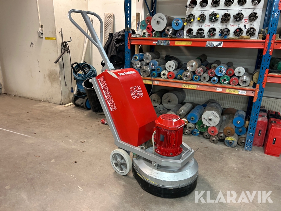 Golvslip Scanmaskin Combiflex 650, Halmstad, Klaravik auktio
