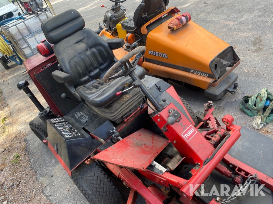 Gräsklippare Toro Groundmaster 322-D, Gävle, Klaravik aukt