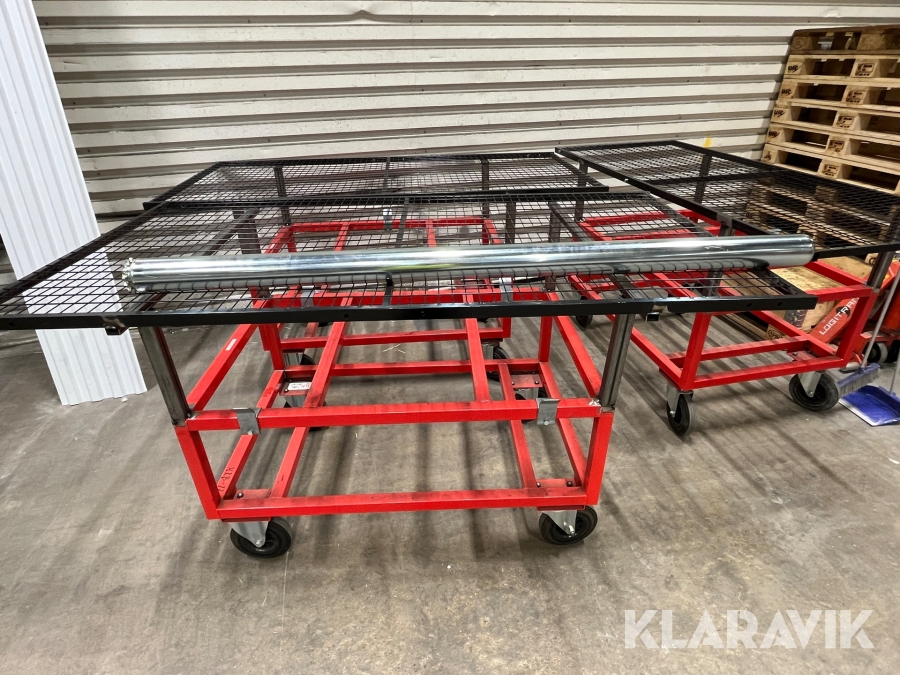 Rullar till Rullbord/Rullbanor 7 pallar Interroll, Åstorp, K