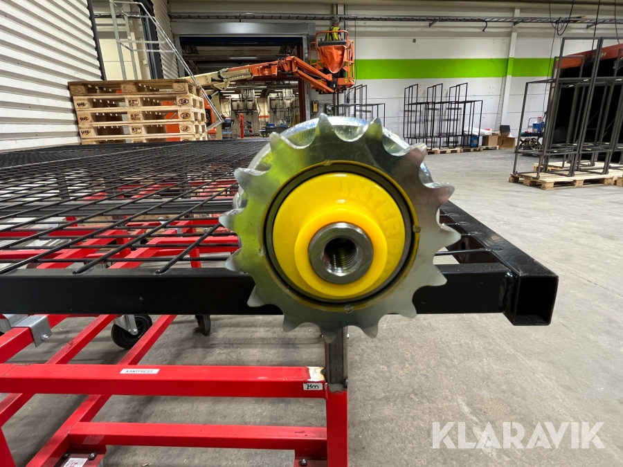 Rullar till Rullbord/Rullbanor 7 pallar Interroll, Åstorp, K