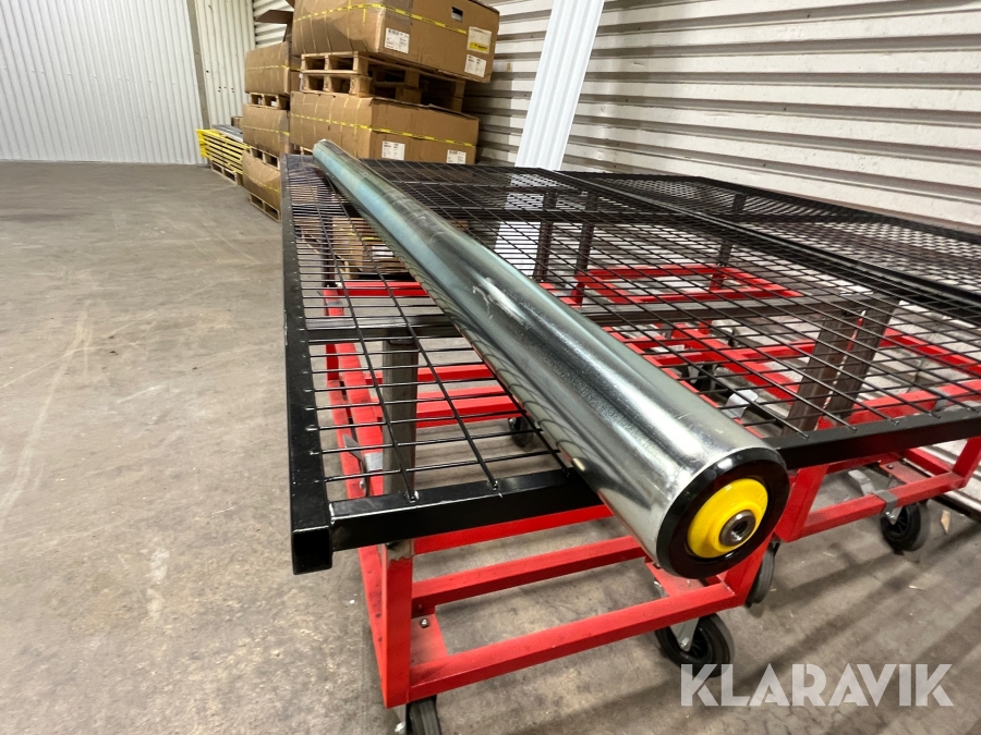 Rullar till Rullbord/Rullbanor 7 pallar Interroll, Åstorp, K