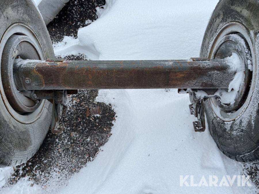 Hjulaxel 10 ton, Ljungby, Klaravik auktioner