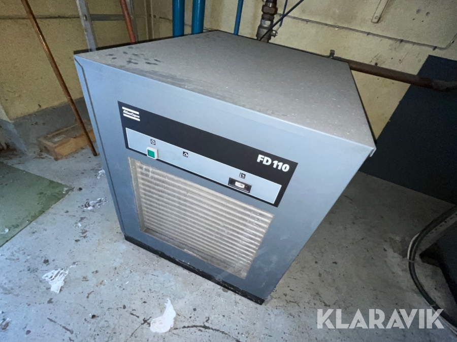 Trycklufts system / kompressor Atlas Copco, Jönköping, Klara