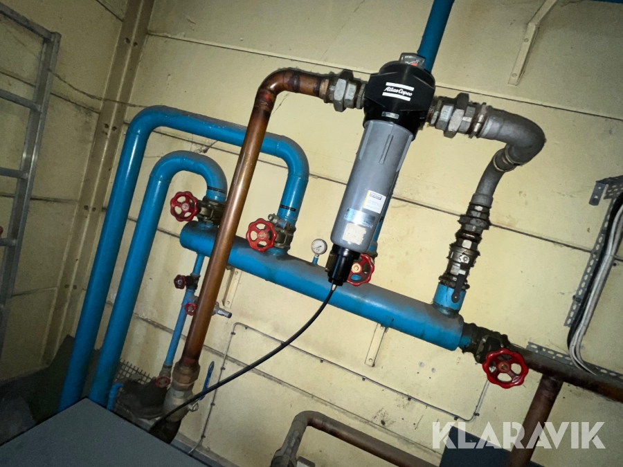 Trycklufts system / kompressor Atlas Copco, Jönköping, Klara