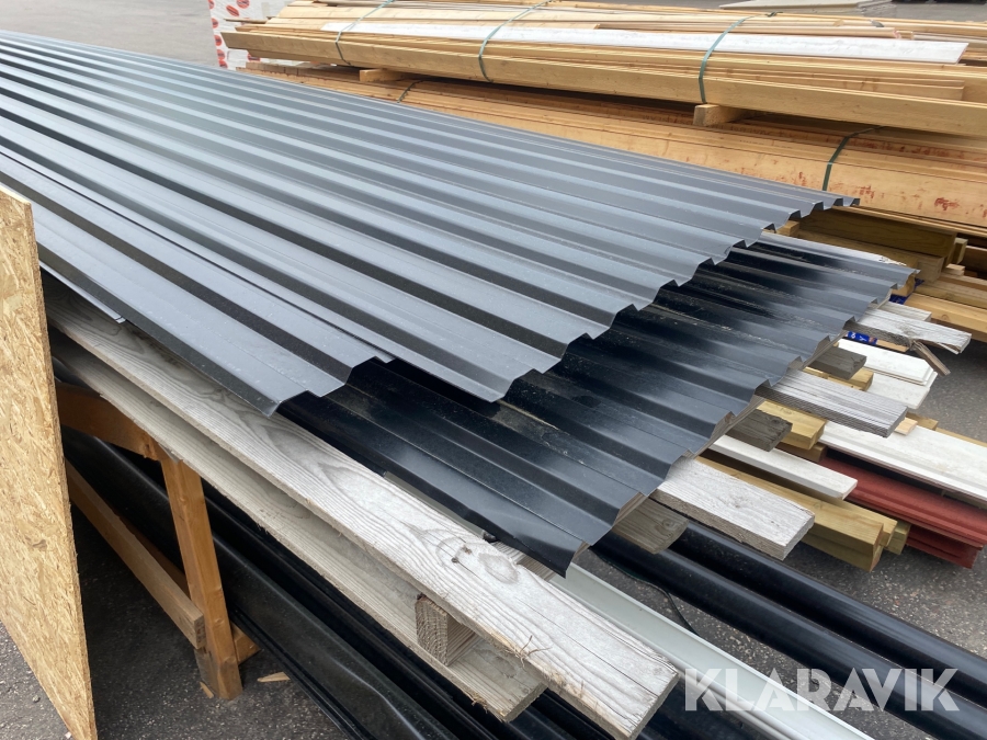 Plåttak Tp20, Sandviken, Klaravik auktioner