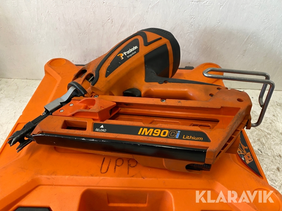 Klaravik Auktioner | Spikpistol gas Paslode IM90