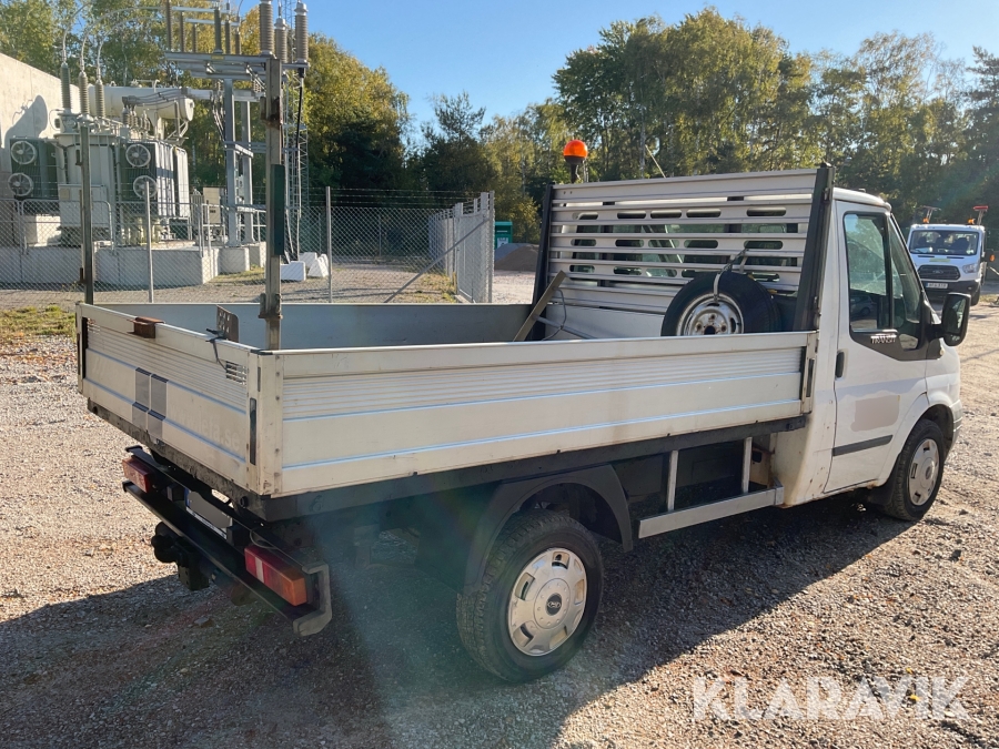 Flakbil Ford Transit, Vellinge, Klaravik auktioner