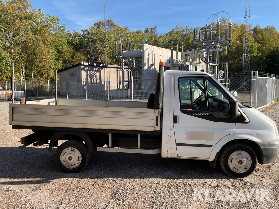 Flakbil Ford Transit, Vellinge, Klaravik auktioner