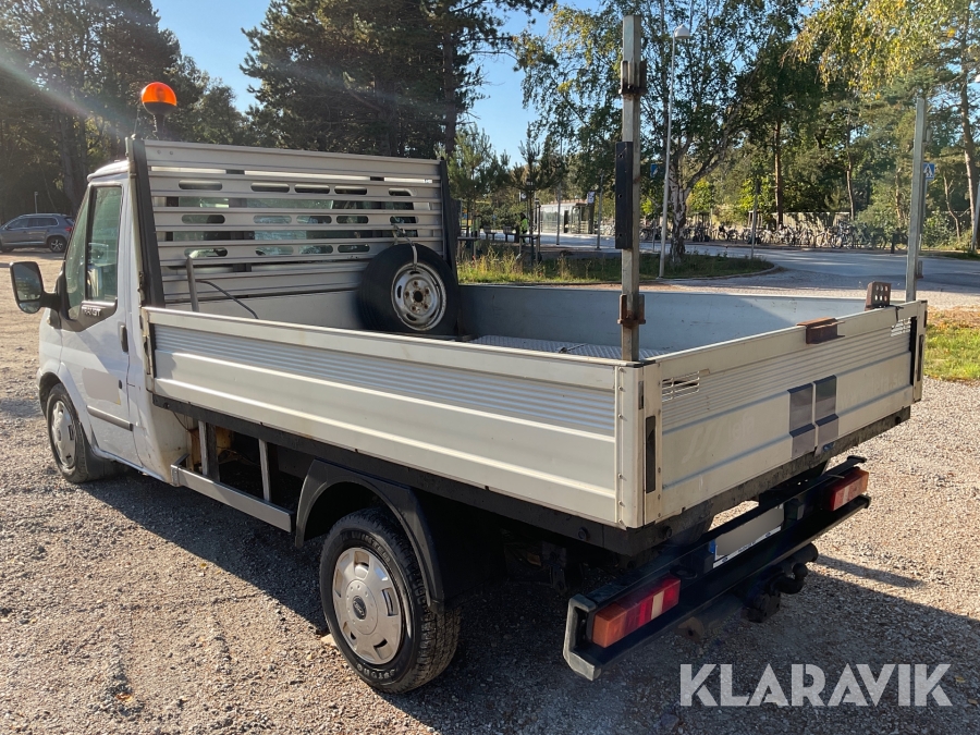 Flakbil Ford Transit, Vellinge, Klaravik auktioner