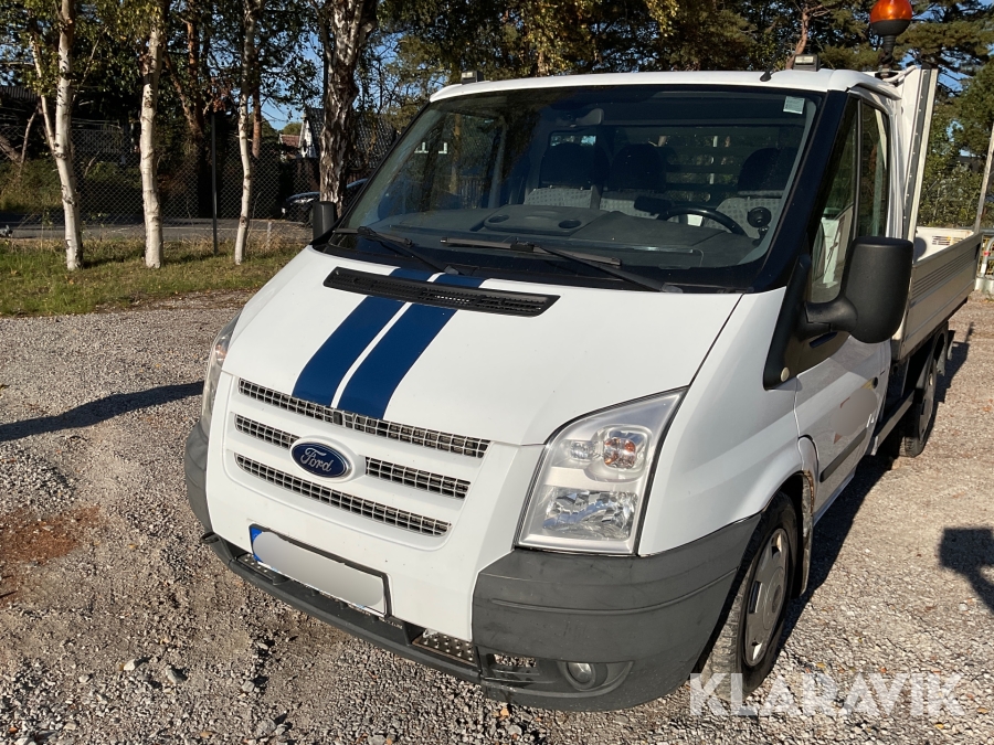 Flakbil Ford Transit, Vellinge, Klaravik auktioner
