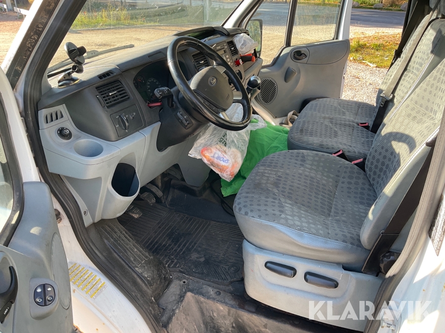 Flakbil Ford Transit, Vellinge, Klaravik auktioner