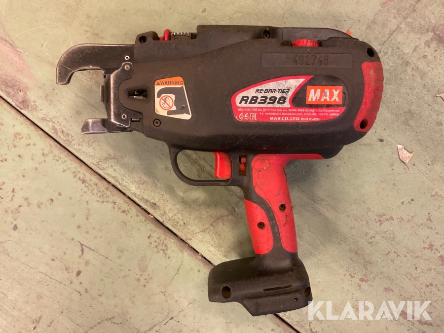 Najmaskin Max RB 398, Jönköping, Klaravik auktioner