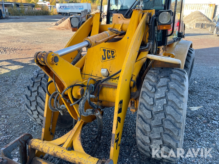 Hjullastare JCB 407B, Grums, Klaravik auktioner