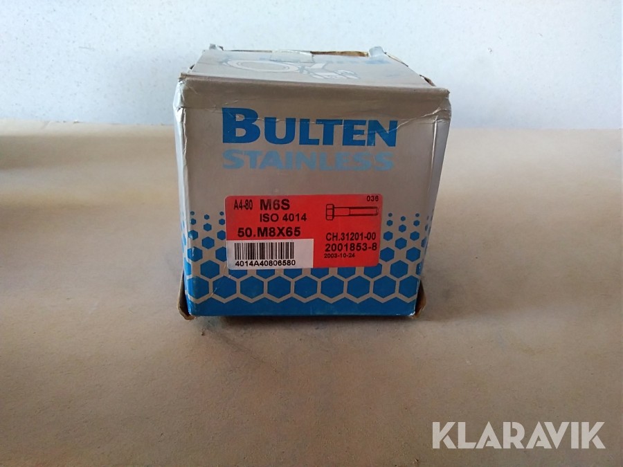Klaravik Auktioner | Bult Bulten Stainless Steel