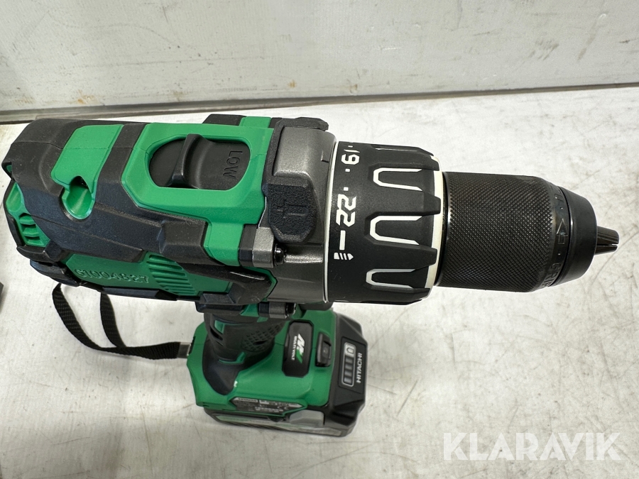 Borrskruvdragare batteri Hitachi DS 36DA, Svalöv, Klaravik a