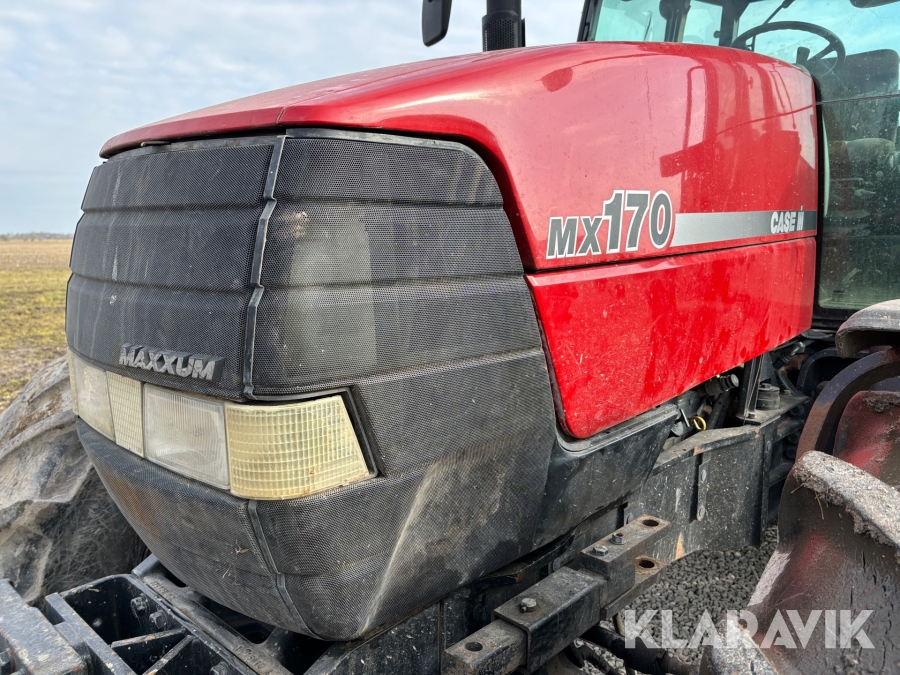 Traktor Case MX170, Mörbylånga, Klaravik auktioner