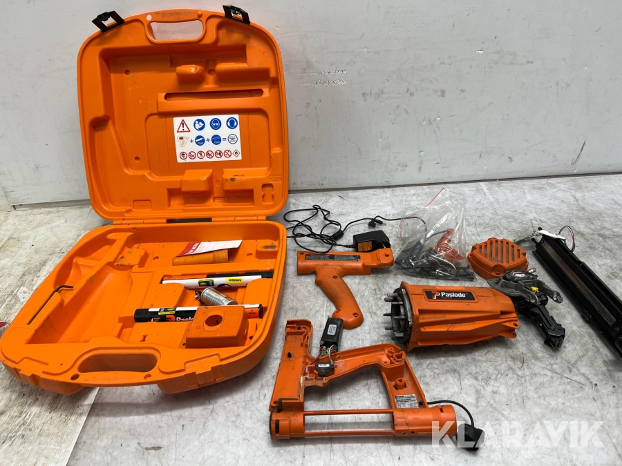 Klammerpistol Paslode IM200/50S16, Svalöv, Klaravik auktione