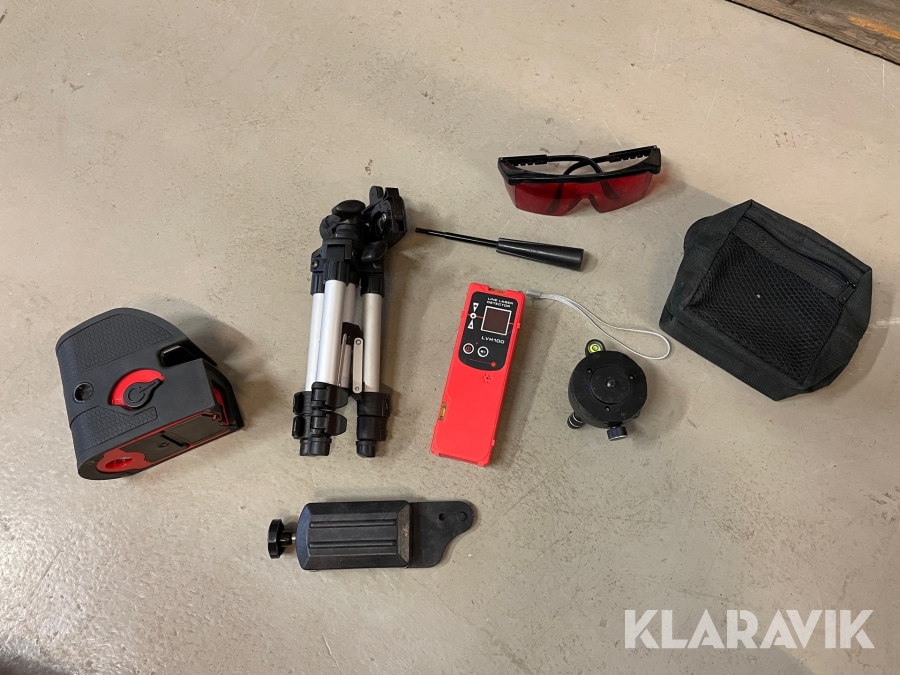 Linje och krysslaser Niko power tools, Sollefteå, Klaravik