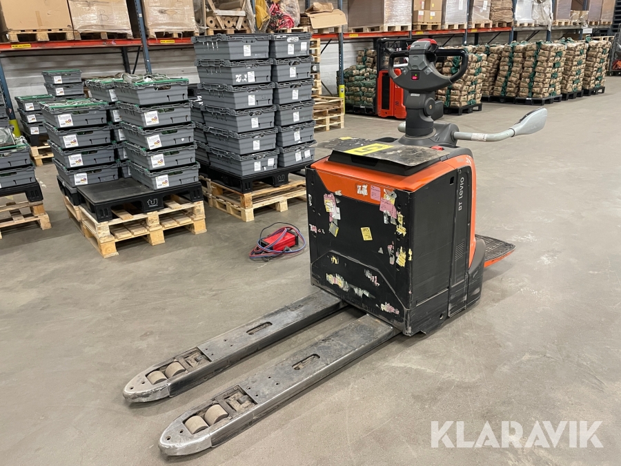 Låglyftande truck BT LPE250, Hultsfred, Klaravik auktioner