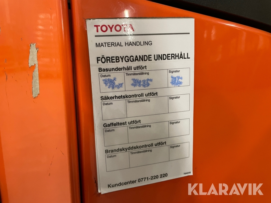 Låglyftande truck BT LPE250, Hultsfred, Klaravik auktioner