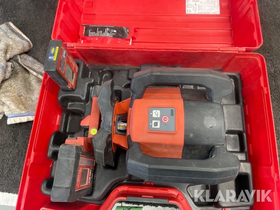 Planlaser med lasermottagare Hilti PR2-HS, PRA20, Svalöv, Kl