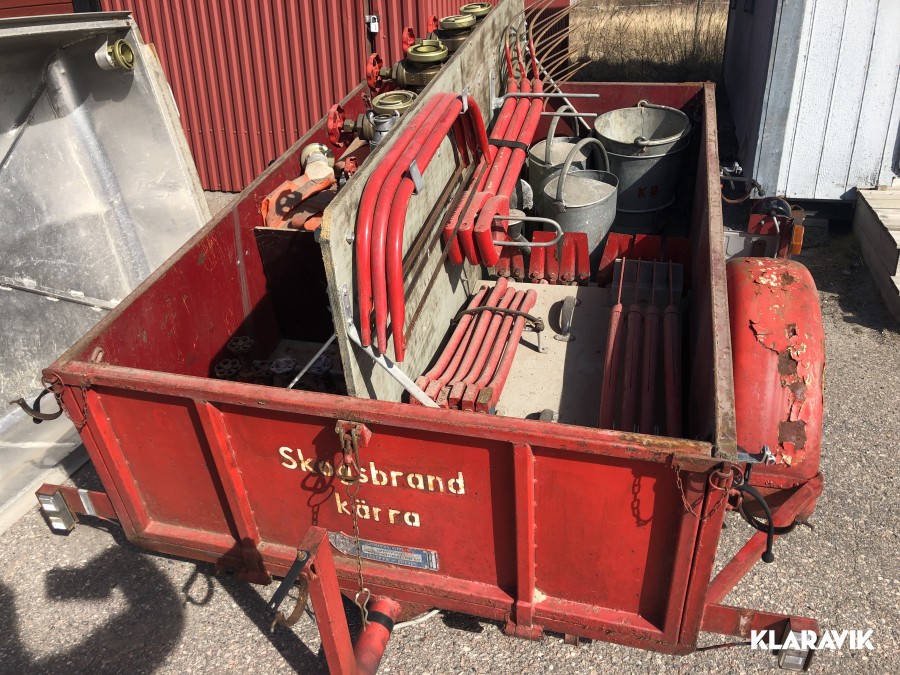 Klaravik Auktioner | Skogsbrandskärra LTI PV 800