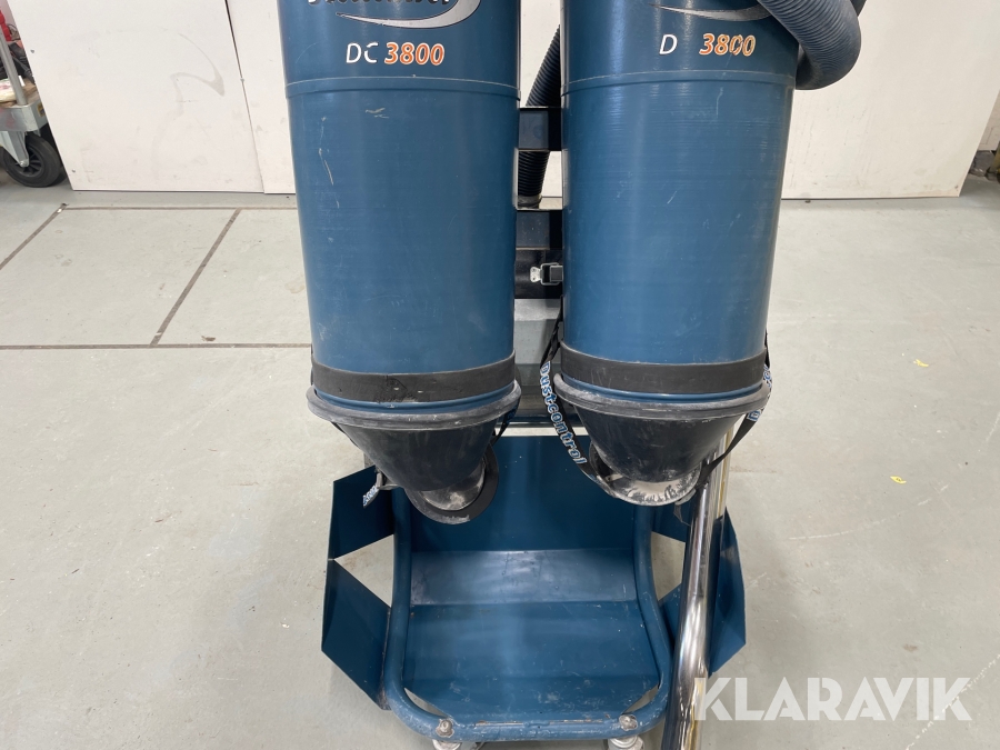 Stoftavskiljare Dustcontrol DC3800 TWIN, Svalöv, Klaravik au