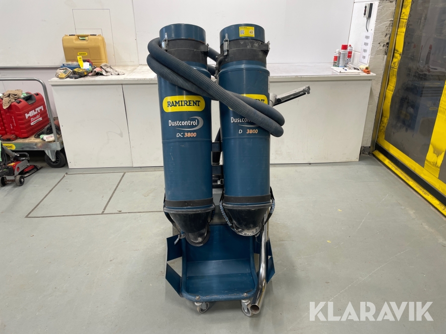 Stoftavskiljare Dustcontrol DC3800 TWIN, Svalöv, Klaravik au