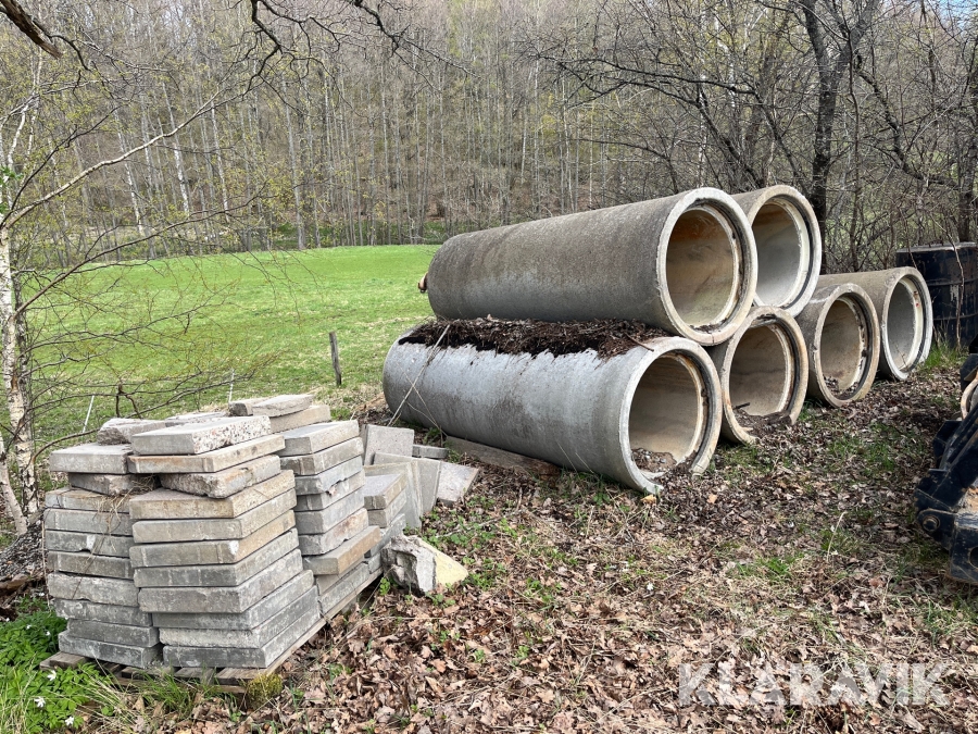 Betongrör, Huddinge, Klaravik auktioner