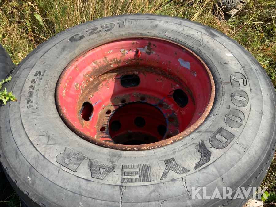 Lastbils hjul 9st 12R22,5 11.00-20, Strängnäs, Klaravik au