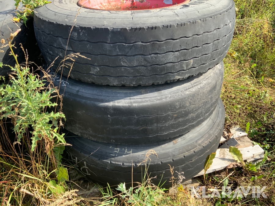 Lastbils hjul 9st 12R22,5 11.00-20, Strängnäs, Klaravik au