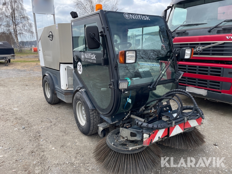 Sopmaskin Nilfisk City Ranger 3500, Örnsköldsvik, Klaravik a