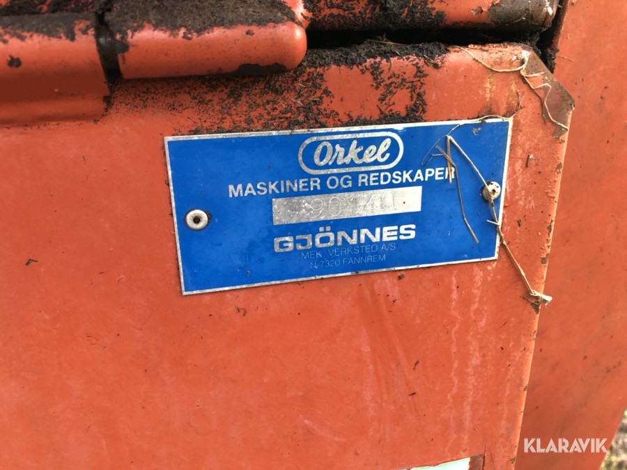 Rundbalspress Orkel GP 1200