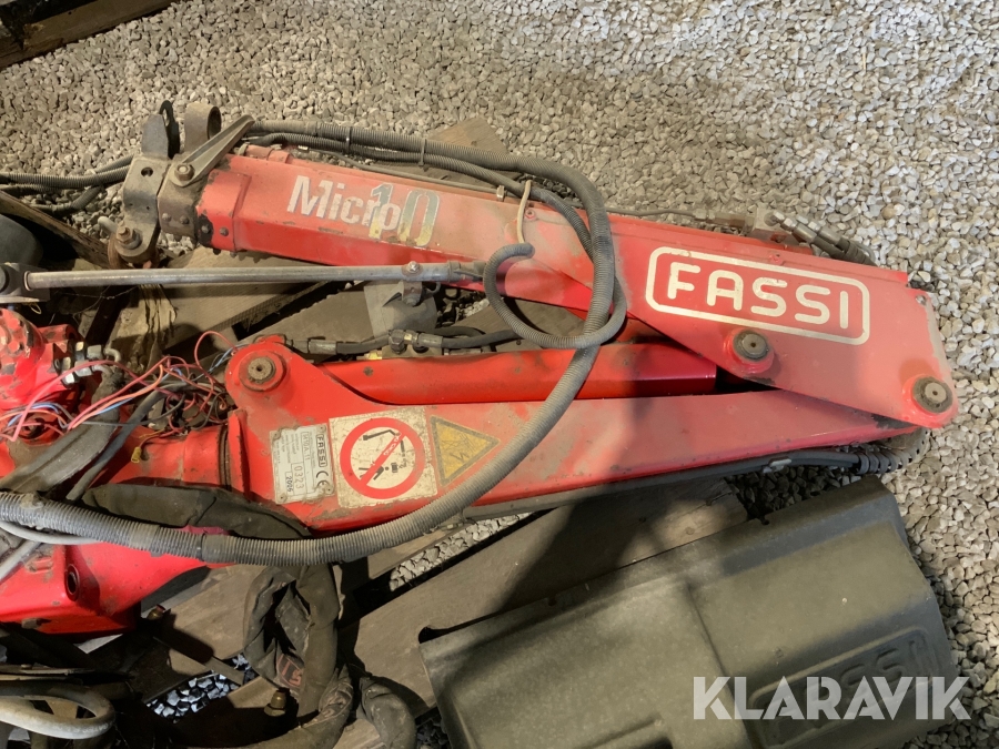 Klaravik Auktioner | Fordonskran Fassi M10A.11