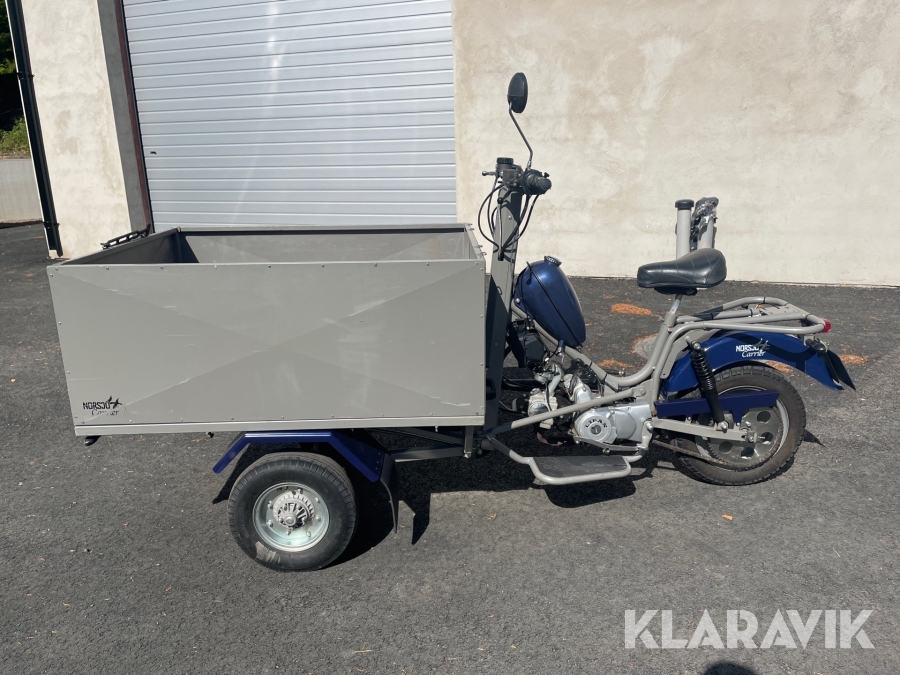 Flakmoped Norsjö Carrier 4-Stroke, Vimmerby, Klaravik auktio