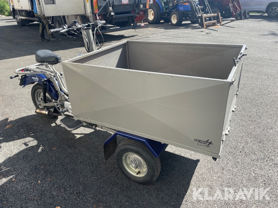 Flakmoped Norsjö Carrier 4-Stroke, Vimmerby, Klaravik auktio