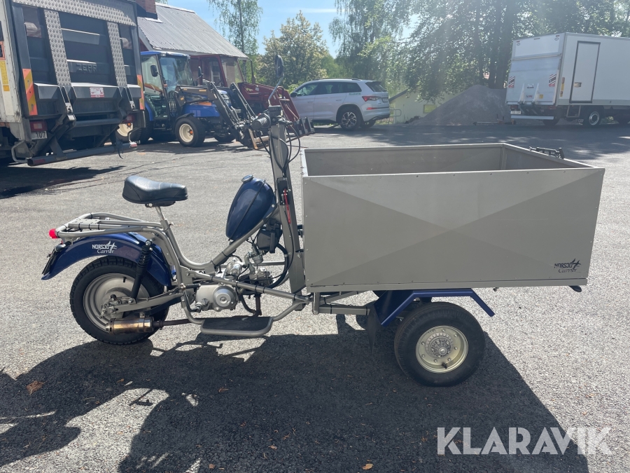 Flakmoped Norsjö Carrier 4-Stroke, Vimmerby, Klaravik auktio