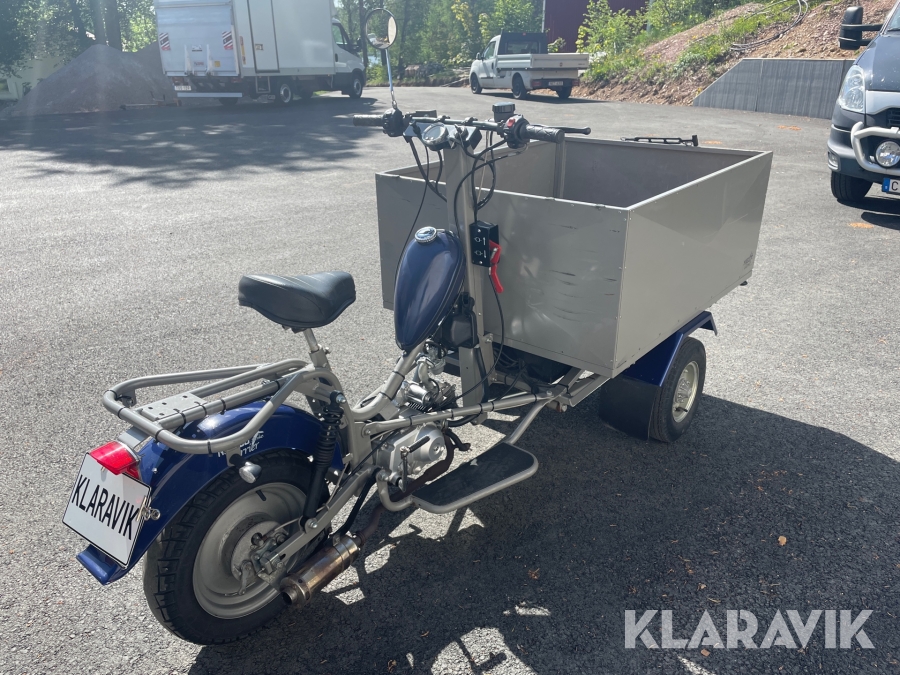 Flakmoped Norsjö Carrier 4-Stroke, Vimmerby, Klaravik auktio
