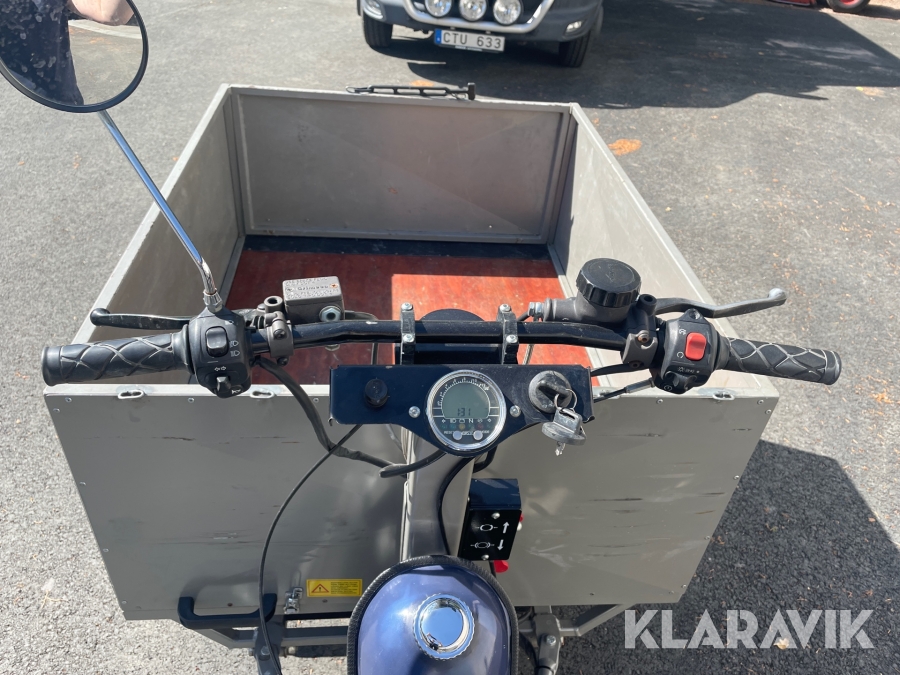 Flakmoped Norsjö Carrier 4-Stroke, Vimmerby, Klaravik auktio