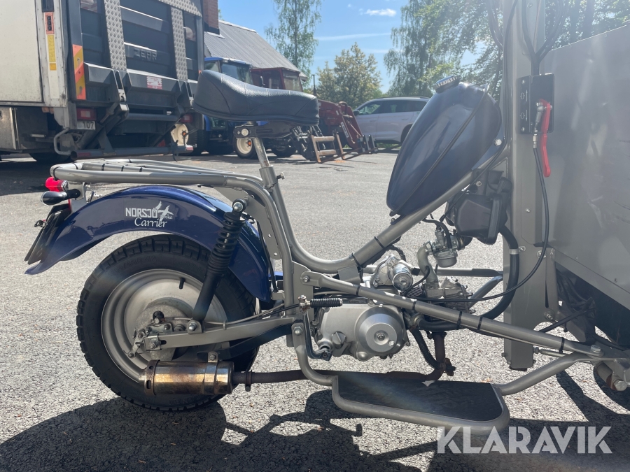 Flakmoped Norsjö Carrier 4-Stroke, Vimmerby, Klaravik auktio