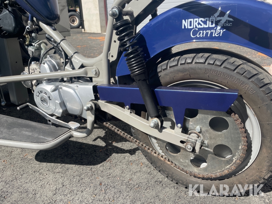 Flakmoped Norsjö Carrier 4-Stroke, Vimmerby, Klaravik auktio