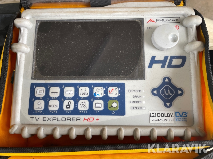 Mätinstrument Promax TV Explorer HD, Kungsbacka, Klaravik au